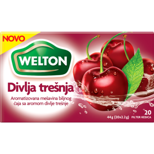 Welton čaj divlja trešnja 44g