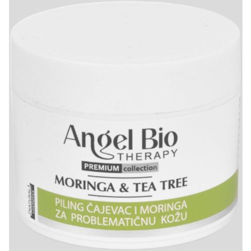 Angel Bio Therapy piling za lice od čajevca i moringe za problematičnu kožu 50ml