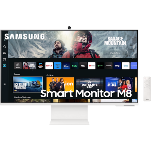 Samsung LS32CM801UUXDU Monitor 32" VA 3840x2160 60Hz 4ms GtG HDMI USB USB C pivot visina kamera bela