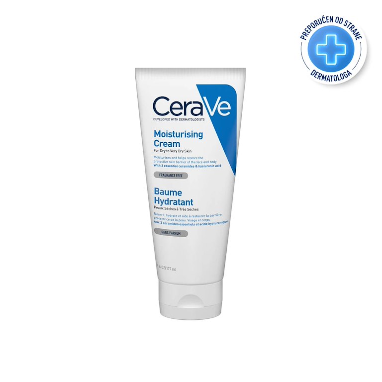 CeraVe® Hidratantna Krema za Lice i Telo 177 g