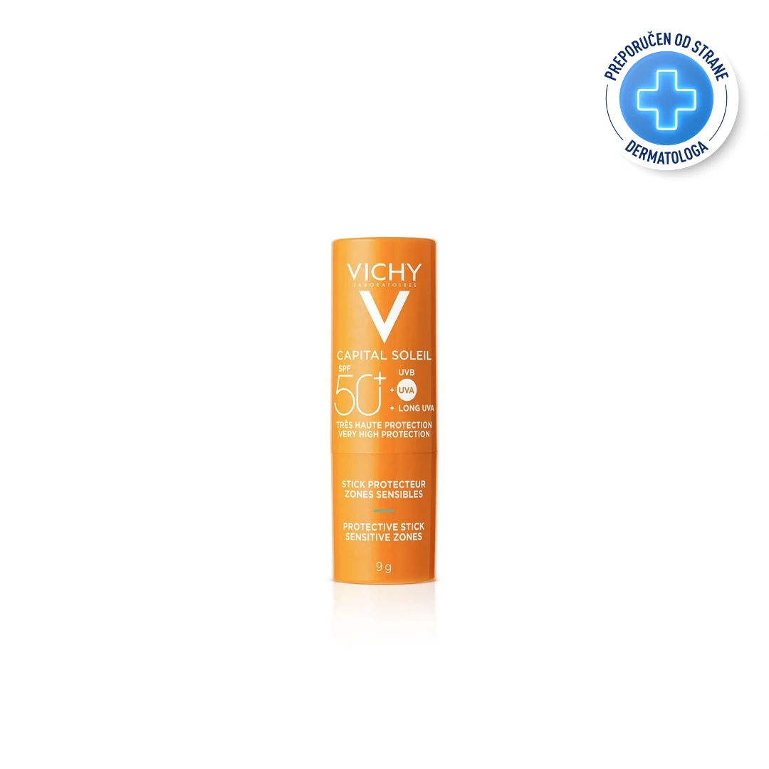 VICHY CAPITAL SOLEIL SPF50+ Stick za Zaštitu Osetljivih Područja 9 g