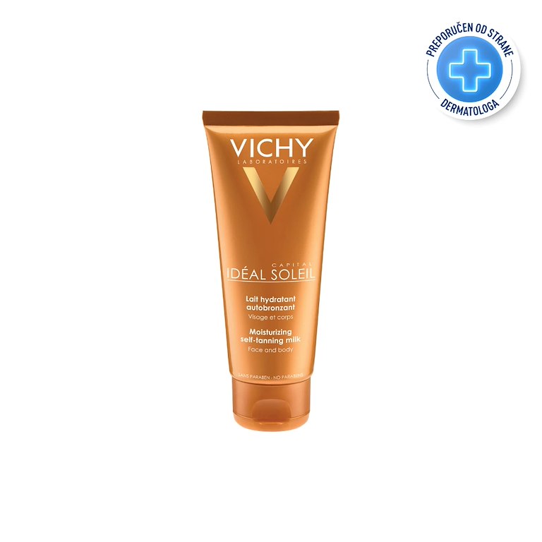 VICHY IDÉAL SOLEIL Hidratantno Mleko za Samotamnjenje 100 mL