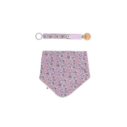 BIBS x Liberty set portikla i lancic Chamomile Lawn Violet Sky