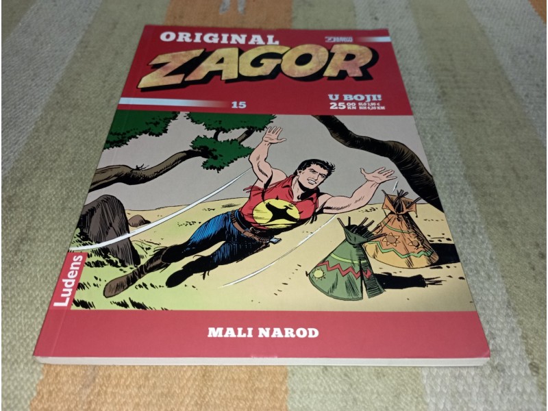 ZAGOR ORIGINAL u boji - broj 15