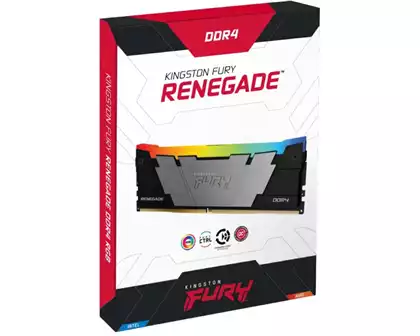 KINGSTON DIMM DDR4 16GB 3600MT/s KF436C16RB12A/16 Fury Renegade RGB Black