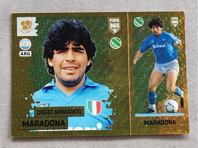 FIFA 365 2018-2019 slicica 441 Diego Armando Maradona