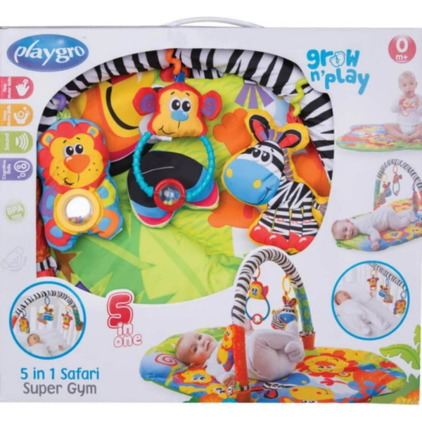 Playgro gimnastika 5 in 1 Safari