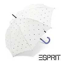 ESPRIT Kišobran Long AC rainbow hearts white