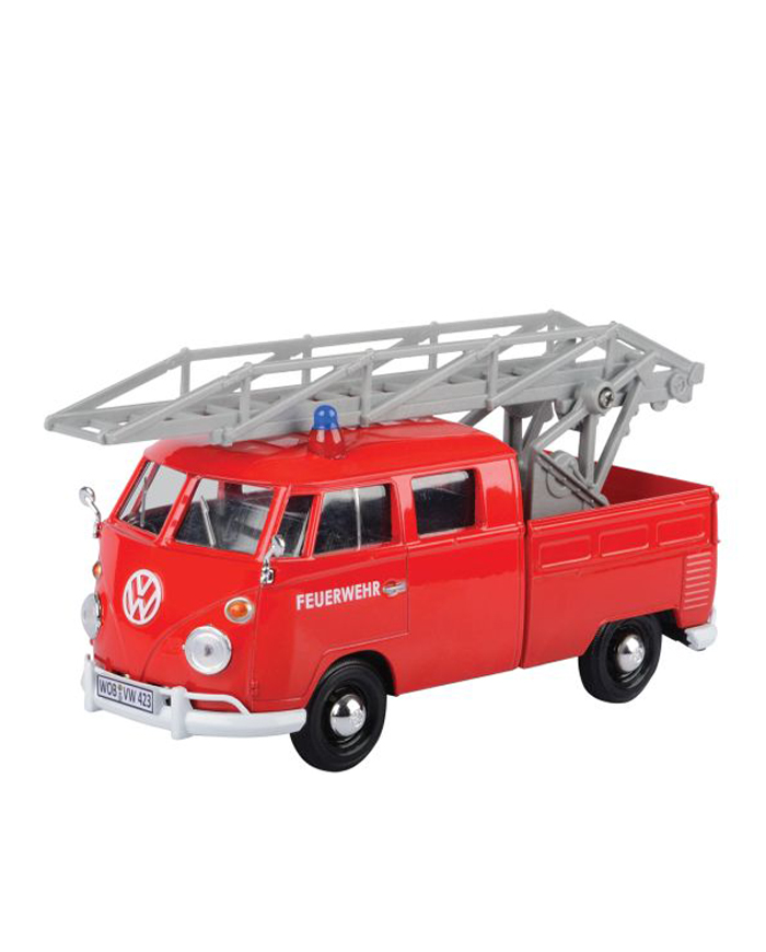 AUTO 1:24 VOLKSWAGEN FIRE TRUCK W/AERIAL LADDER Milenijum