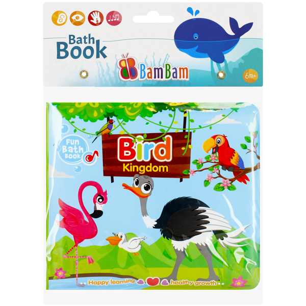 BamBam Bebi meka knjiga za kupanje Bird Kingdom 436990-P