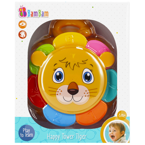 BamBam Zabavna kula-Sorter za bebe Tigar 409079-P