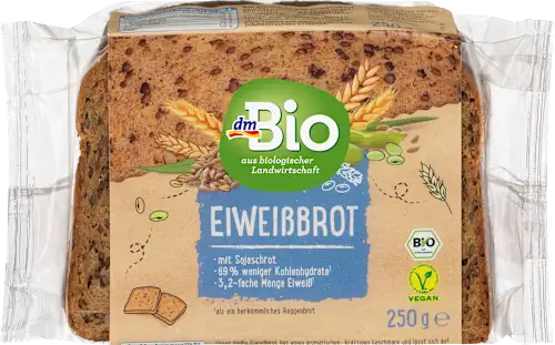 dmBio
Visokoproteinski hleb, 250 g