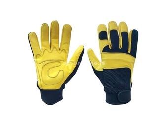 SW Moto rukavice žuto-crne sa ojačanjem na dlanu xl