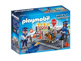 PLAYMOBIL City Action - Policija: Barikade na putu