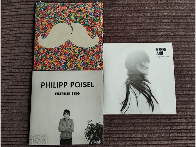 Deluxe+Keren Ann+Philipp Poisel - 3 Single CDs