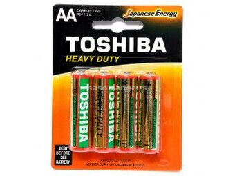 TOSHIBA Cink Baterije R6 BP 4/1