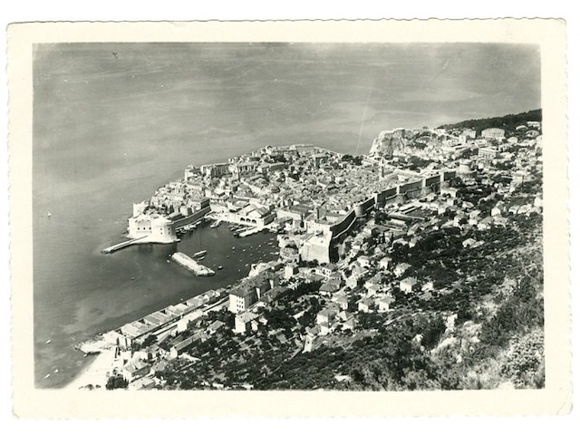 Dubrovnik - Panorama - Putovala za Beograd 1955