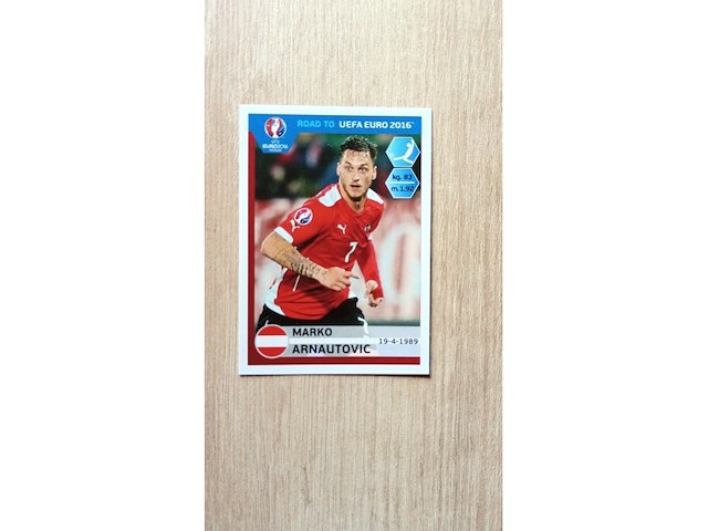 Road to Euro 2016 Panini sličica broj 205