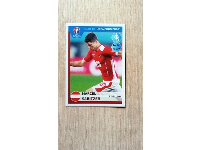 Road to Euro 2016 Panini sličica broj 204