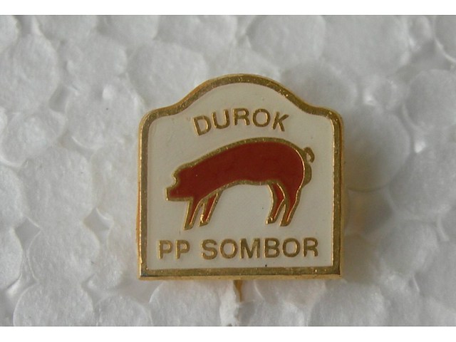 Durok (svinjica) PP Sombor - značka
