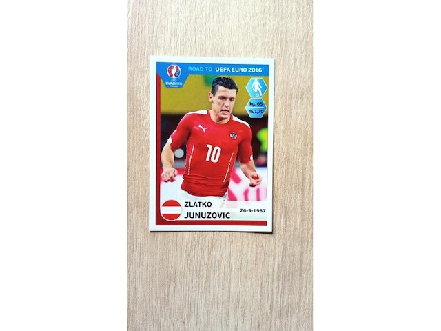 Road to Euro 2016 Panini sličica broj 202