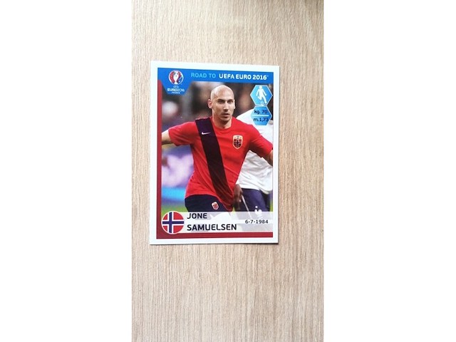 Road to Euro 2016 Panini sličica broj 185