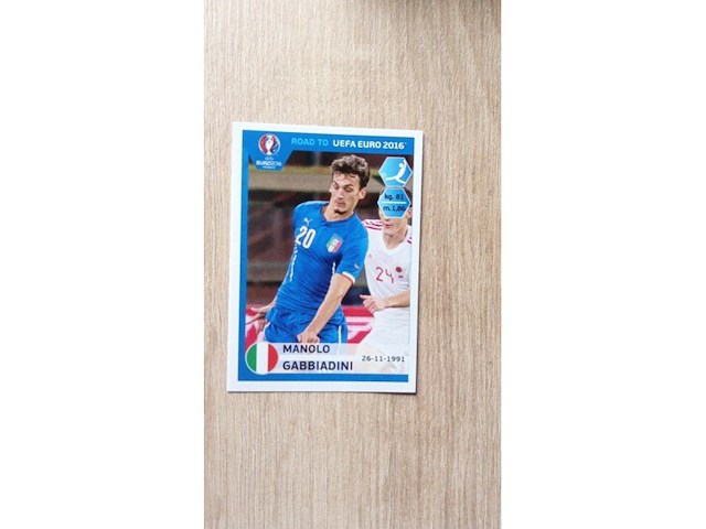 Road to Euro 2016 Panini sličica broj 176