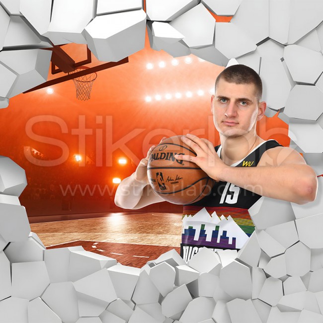 Foto Tapete 3D Basketball 3