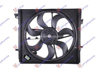 VENTILATOR KOMPLET (ZA SVE BENZIN/DIZEL) (IZUZEV ZA BENZIN 1.2DIG-T MANUELNI) (MAN/AUTO) RENAULT ...