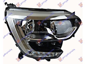 FAR ELEKTRICNI (H7/H7) HROM SA LED DNEVNIM SVETLOM (VALEO) RENAULT MEGANE SDN 16-