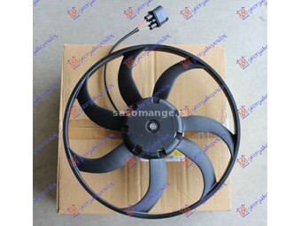 VENTILATOR (MOTOR+ELISA) (BENZIN/DIZEL) (41cm) (400W) VW CROSS TOURAN 07-10