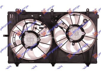 VENTILATOR (DUPLI) KOMPLET (BENZIN) MITSUBISHI OUTLANDER 13-16