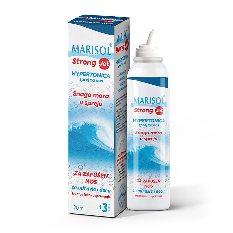 MARISOL STRONG JET HYPERTONICA SPREJ ZA NOS 120ML