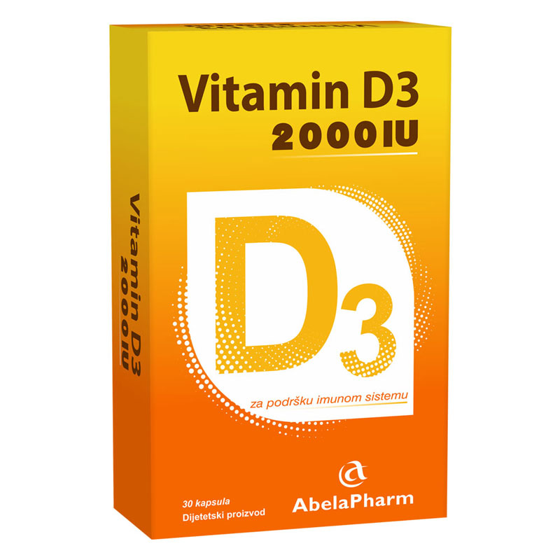 VITAMIN D3 2000IJ KAPSULE A30