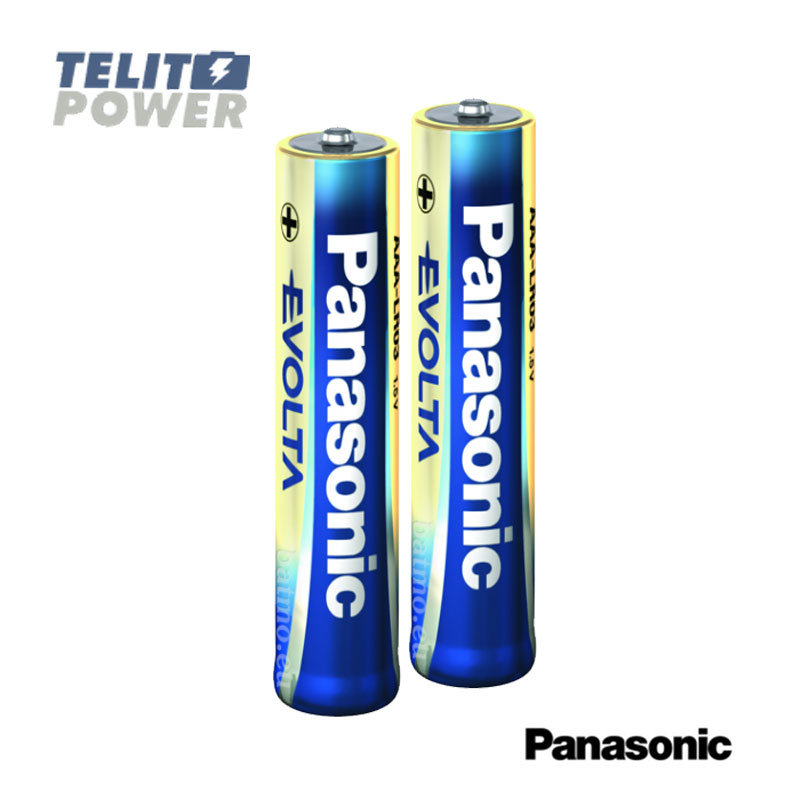 Alkalna baterija 1.5V LR03 (AAA) EVOLTA Panasonic