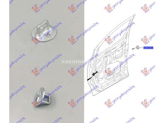 BRAVA PRENDJIH/ZADNJIH VRATA (L=D) HYUNDAI H1 18-