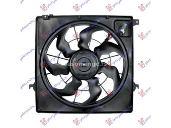 VENTILATOR KOMPLET (BENZIN/DIZEL) (460mm) BENZIN) HYUNDAI SANTA FE 16-18