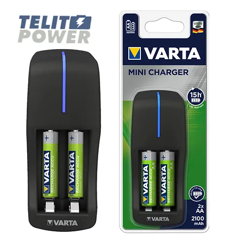 NiMH punjač baterija MINI CHARGER VARTA sa baterijama