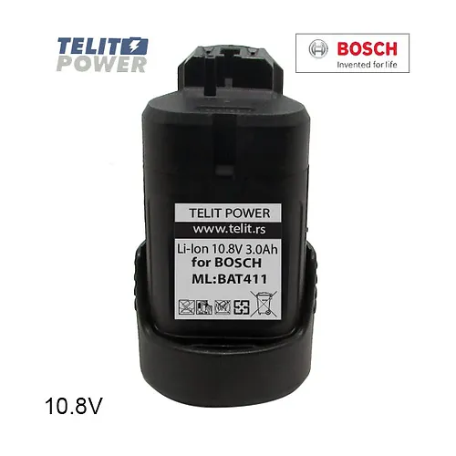 Baterija za ručni alat BOSCH Li-Ion 10.8V 3000mAh BAT411