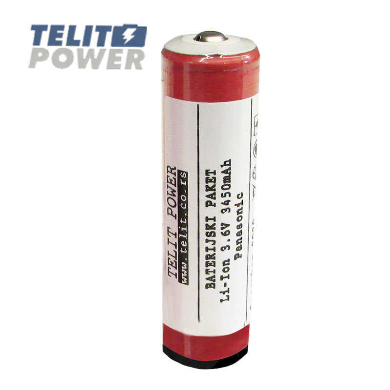 Baterijski paket Li-Ion 3.6V 3450mAh NCR18650GA Panasonic sa zaštitnom elektroni