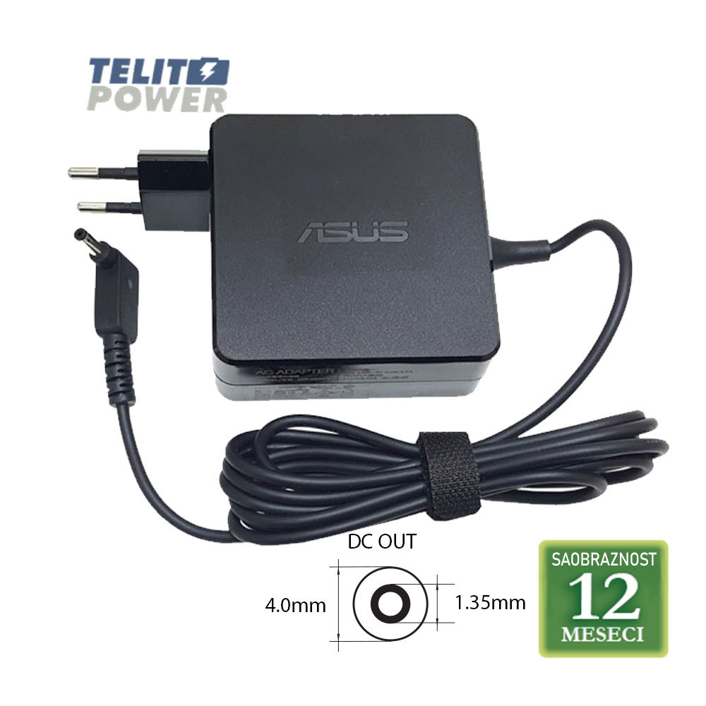 ASUS 19V-3.42A ( 4.0 * 1.35 ) ADP-65DWA 65W LAPTOP ADAPTER
