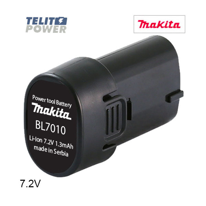 7.2V 1300mAh LiIon - Baterija za ručni alat MAKITA BL7010