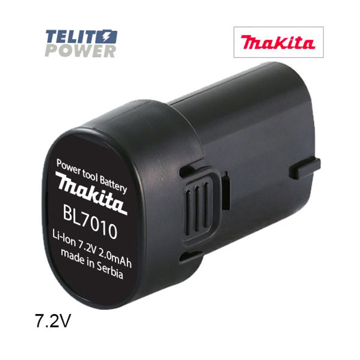 7.2V 2000mAh LiIon - Baterija za ručni alat MAKITA BL7010