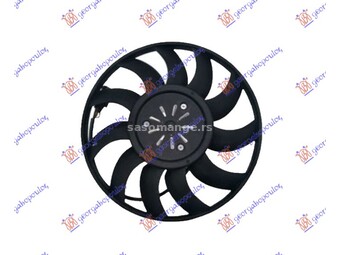 VENTILATOR (MOTOR+ELISA) (4.0 TFSI-6.3 FSI BENZIN - 3.0-4.2 TDI DIZEL) (380mm) (400W) LEVO AUDI A...