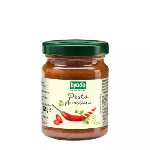 Byodo Pesto Arrabbiata sos organski 125ml