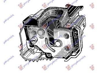 BRAVA KLIZNIH VRATA MEHANICKA (BEZ ZASTITE) FIAT FIORINO/QUBO 08-16