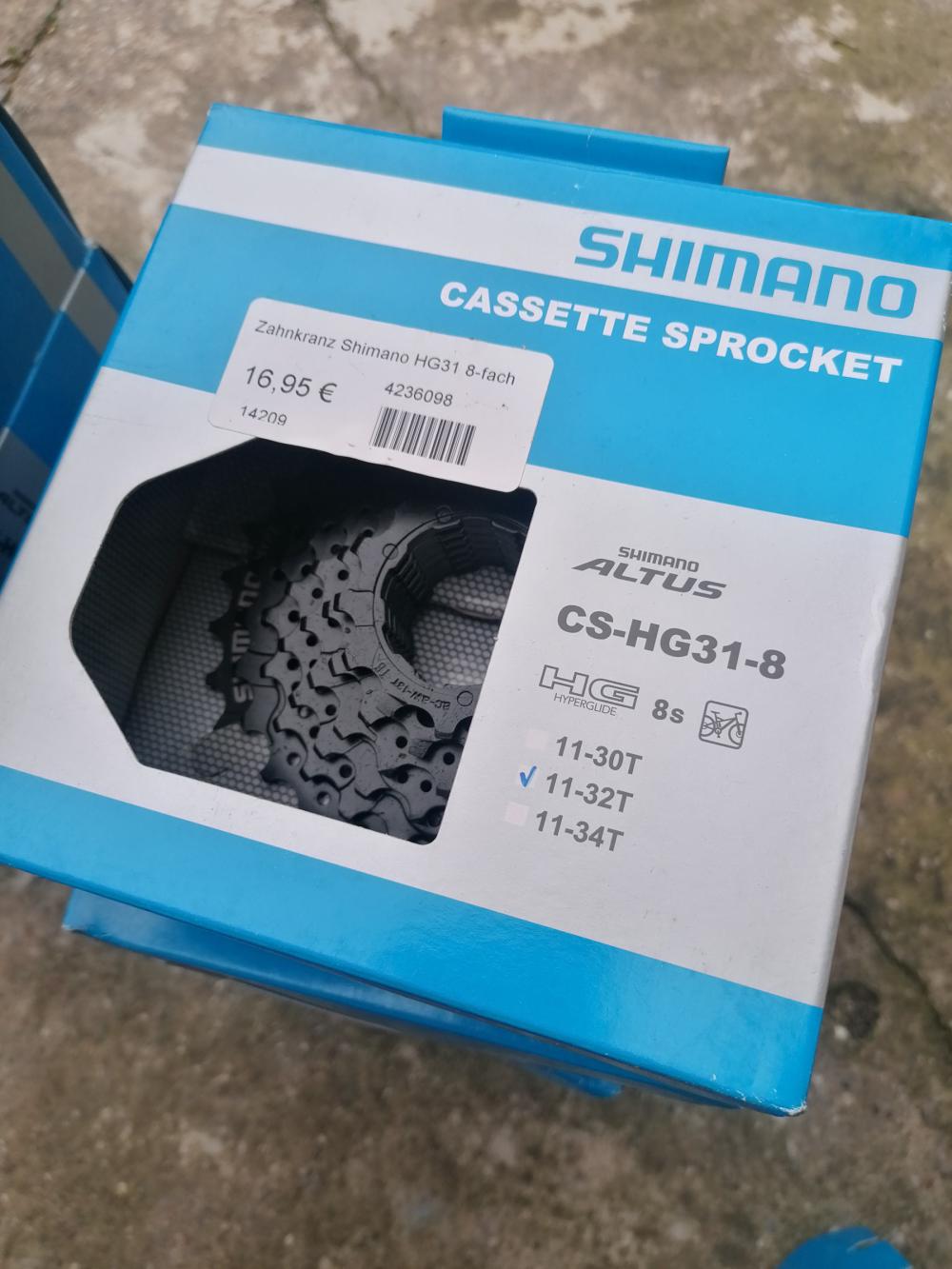 Kaseta Shimano CS-HG31-8 11-32