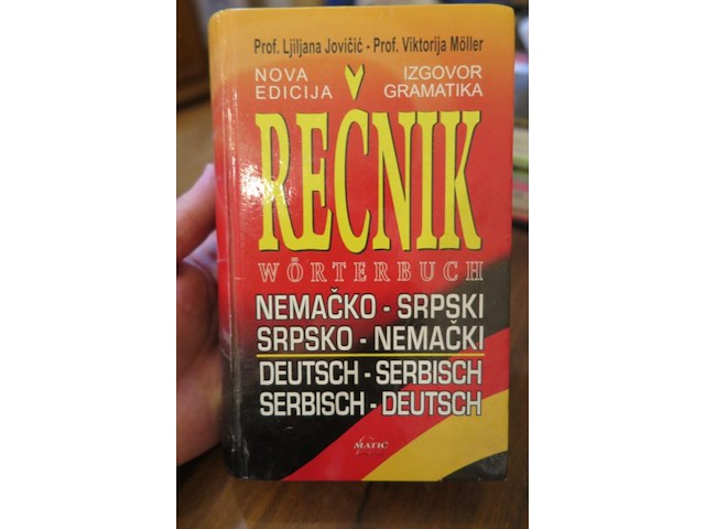 NEMAČKO SRPSKI SRPSKO NEMAČKI REČNIK