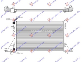 HLADNJAK MOTORA 2.3 DCI DIZEL (MANUELNI/AUTOMATSKI) (773x469) RENAULT MASTER/MASCOTT 09-15