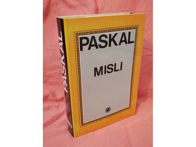 PASKAL MISLI  - INTEGRALNO BIGZ izdanje